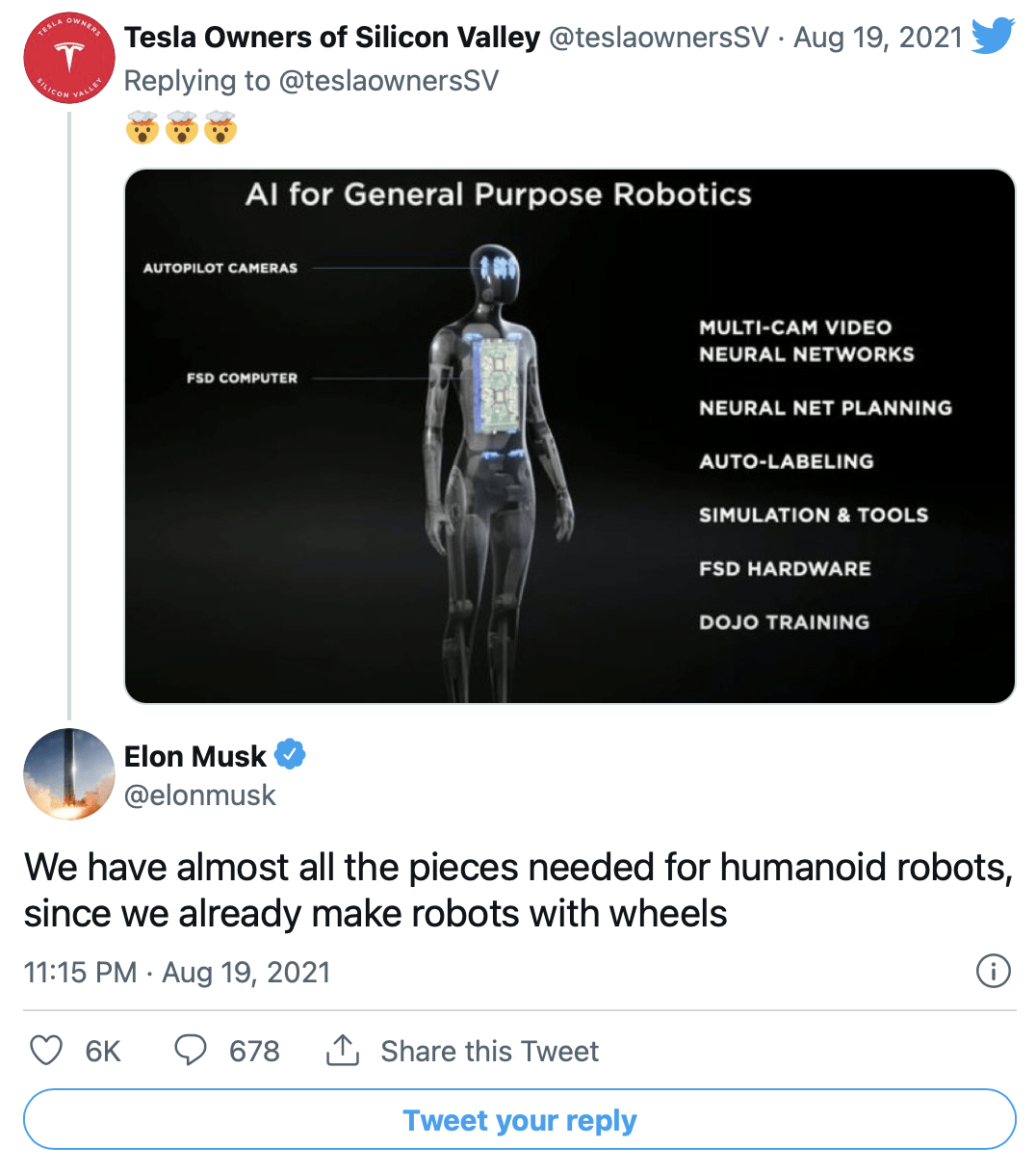 Tesla Reveals Plans for Humanoid Robot and Supercomputer Chip at AI Day ...